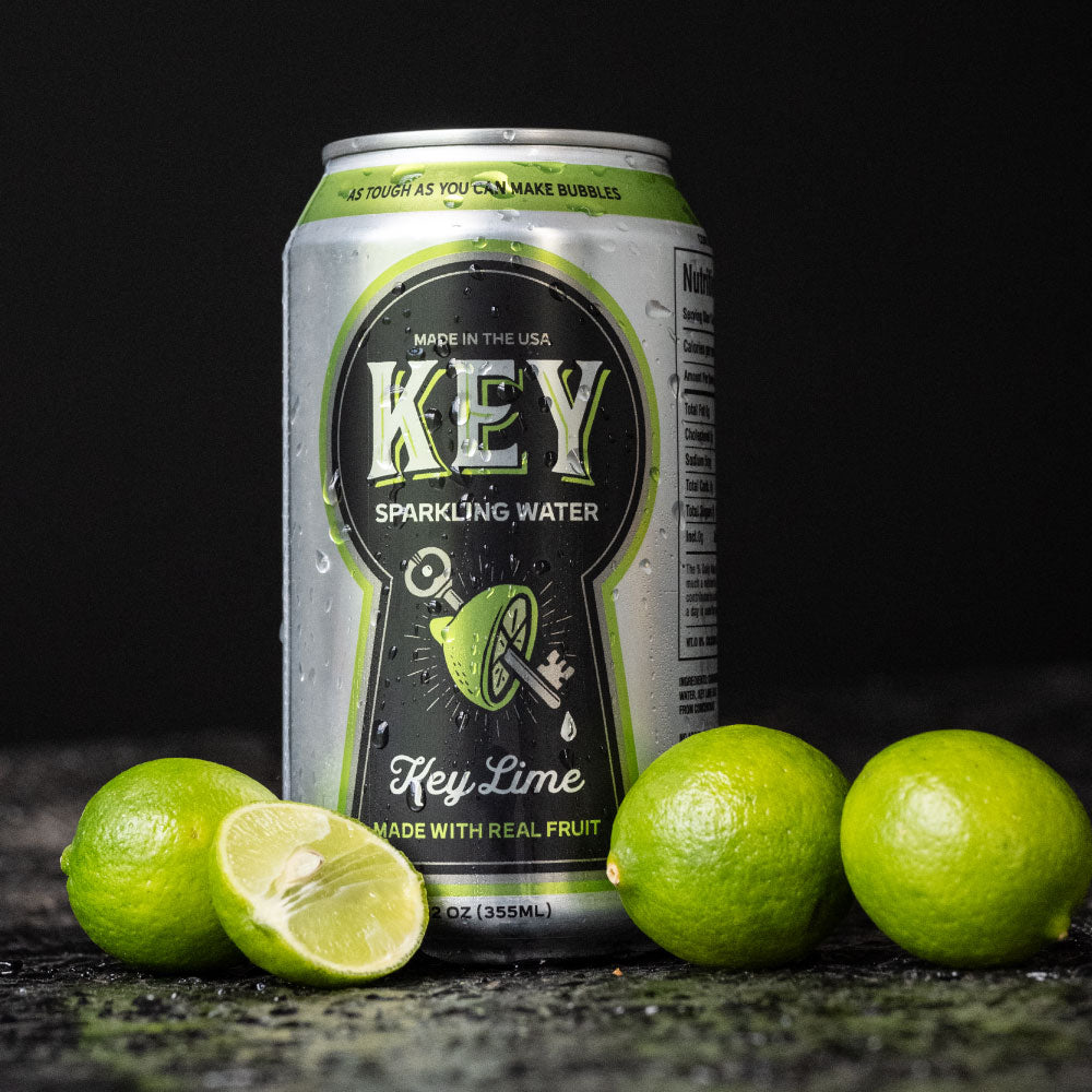 Key Lime Sparkling Water Made with Real Fruit – Key Sparkling Water