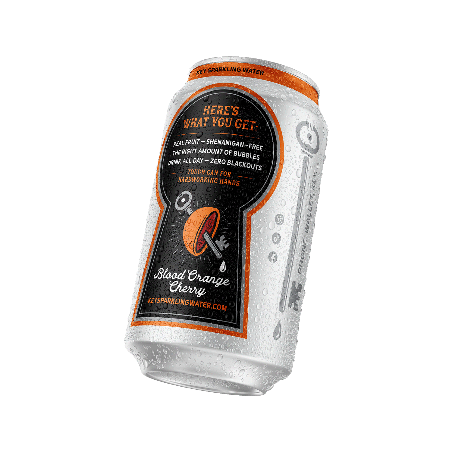 Blood Orange Cherry – Key Sparkling Water